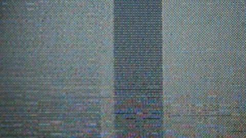VHS defects, noise and artifacts, glitch... | Stock Video | Pond5