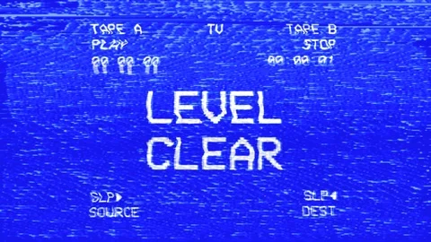 VHS double tape level clear | Stock Video | Pond5