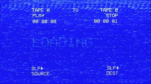 VHS double tape loading | Stock Video | Pond5