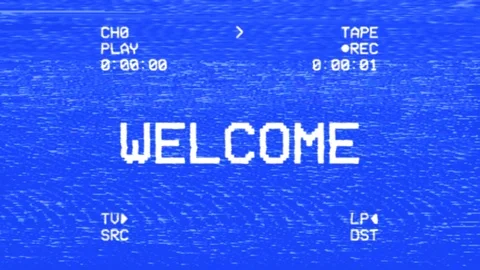 VHS double tape welcome | Stock Video | Pond5