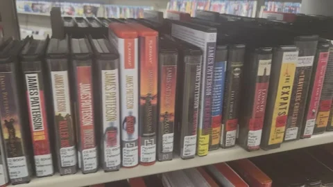 VHS DVDs Library | Stock Video | Pond5