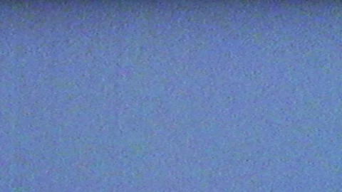 VHS effect. Blue screen. VHS glitches an... | Stock Video | Pond5