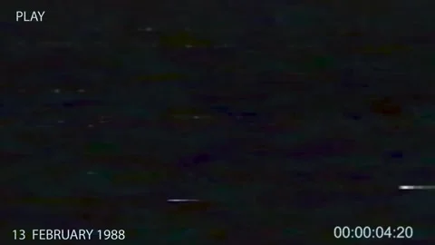 VHS Effect Overlay on a transparent back... | Stock Video | Pond5