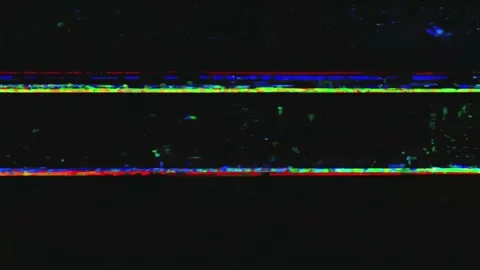 VHS Effect Overlay on a transparent back... | Stock Video | Pond5