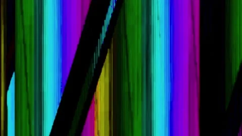 VHS glitch analog noise color flicker vc... | Stock Video | Pond5