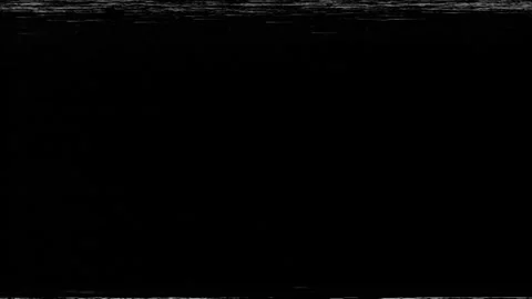 VHS glitch lines at the top and bottom o... | Stock Video | Pond5