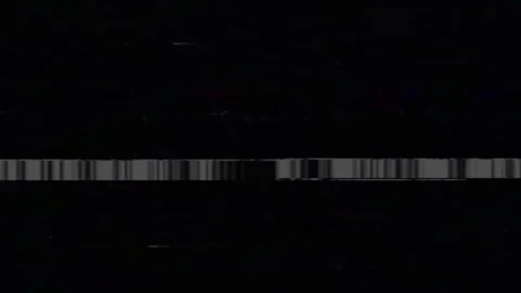 VHS interference on TV screen, scary bac... | Stock Video | Pond5