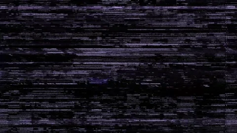 VHS lines, static noise, old analog sign... | Stock Video | Pond5