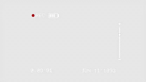 VHS menu with an inscription and an alph... | Stock Video | Pond5