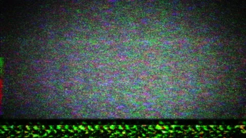 VHS noise dynamic visual effect. Color d... | Stock Video | Pond5