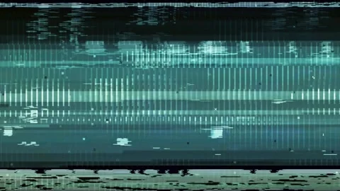 Vhs noise glitch. Tv no signal. Noise ov... | Stock Video | Pond5