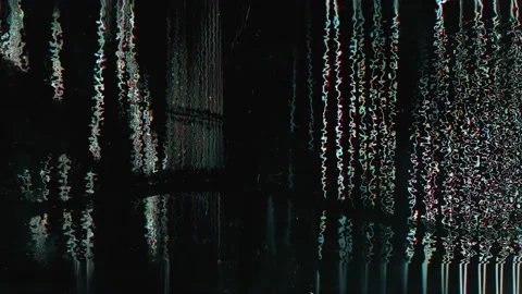 vhs noise overlay glitch texture fuzzy a... | Stock Video | Pond5