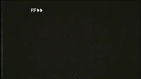 VHS noise play ff rew stop | Stock Video | Pond5