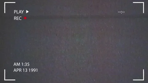 VHS overlay video looping background of ... | Stock Video | Pond5