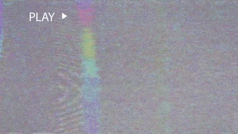 VHS overlay video looping background of ... | Stock Video | Pond5