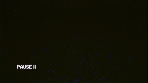 VHS pause ang bottom left | Stock Video | Pond5