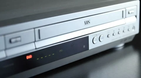 VHS Player-eject & insert VHS CU MVI-471... | Stock Video | Pond5