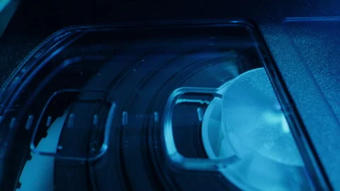 VHS PLAYER, Old video recorder inside cl... | Stock Video | Pond5