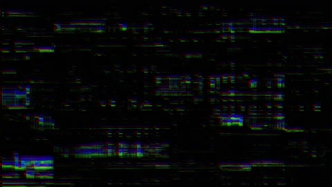 VHS real defects noise and artifacts, gl... | Stock Video | Pond5