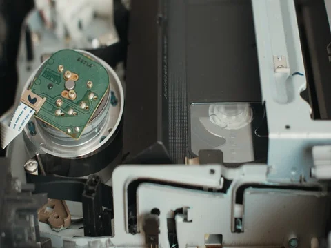 VHS Recorder Tape Sequence (4k). VHS rec... | Stock Video | Pond5