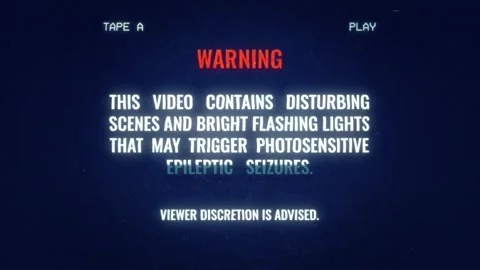 Vhs Warning Stock Video Footage | Royalty Free Vhs Warning Videos | Pond5