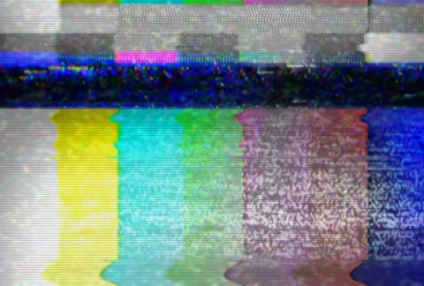 VHS Static and Interference | Stock Video | Pond5