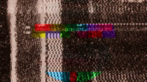 Vhs Static And Interference | Stock Video | Pond5