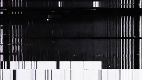 VHS Tape Blank Screen Noise with Drops O... | Stock Video | Pond5