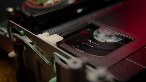 VHS Tape Horror Playing in a VCR Dynamic... | Stock Video | Pond5
