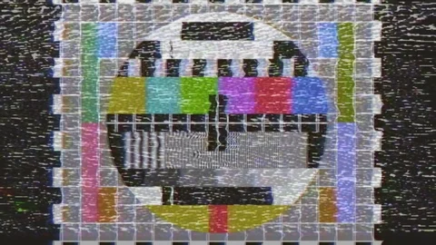 VHS test pattern | Stock Video | Pond5