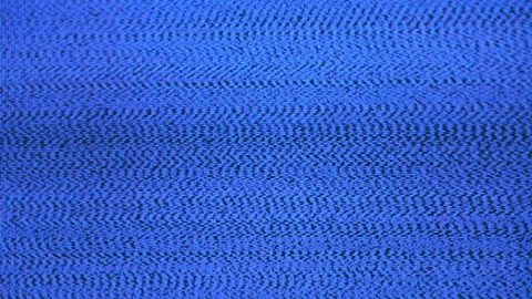 Vhs TV sound of analog blue color on bla... | Stock Video | Pond5