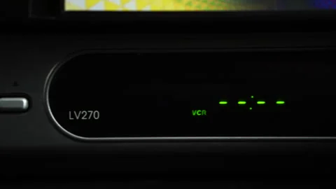 VHS Video Cassette Tape, Inserting and S... | Stock Video | Pond5