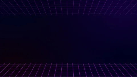 VHS video. Moving luminous grid on a pur... | Stock Video | Pond5