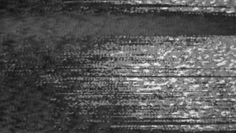 VHS video signal damage with old TV inte... | Stock Video | Pond5