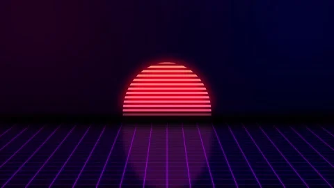 VHS video. The sun rises and glows on a ... | Stock Video | Pond5