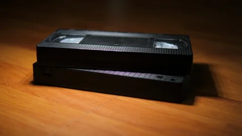 VHS Video tape VCR Cassettes | Stock Video | Pond5