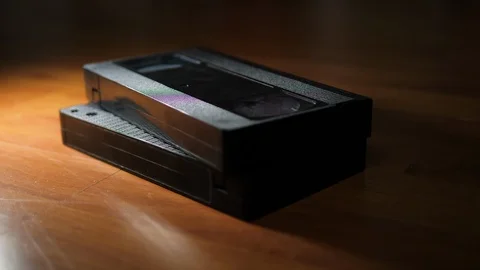 VHS Video tape VCR Cassettes | Stock Video | Pond5