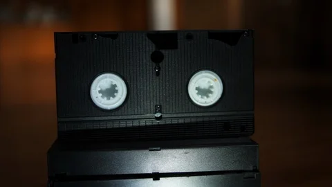 VHS Video tape VCR Cassettes | Stock Video | Pond5