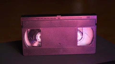 VHS Video tape VCR Cassettes | Stock Video | Pond5