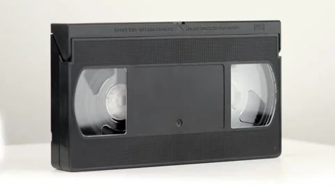 VHS video tape on white isolate | Stock Video | Pond5