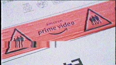 VHS vintage tape Amazon Prime Video logo... | Stock Video | Pond5