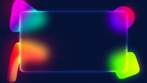 Vibrant 3D UI Animation with Floating Ab... | Stock Video | Pond5