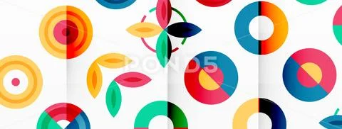 Vibrant and eye-catching vector background featuring a grid of colorful ...