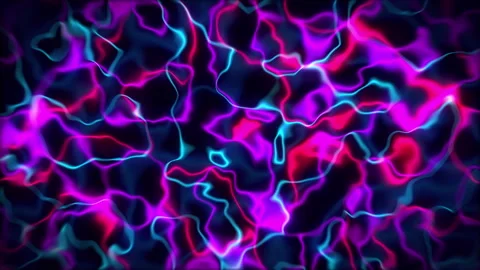 Vibrant Neon Wavy Gradient Animation 4K ... | Stock Video | Pond5