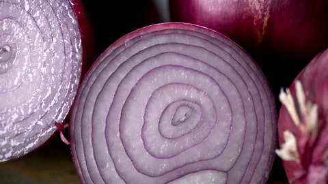 Cut Onion Stock Footage ~ Royalty Free Stock Videos | Pond5