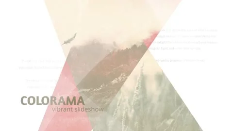 After Effects: Vibrant Slideshow (Colorama) #243130153