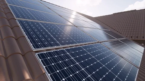 Solar Panels Animation Stock Footage ~ Royalty Free Stock Videos | Pond5