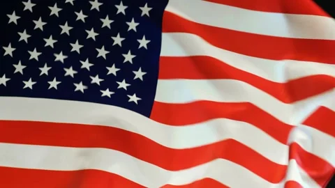 Video of American USA flag waving on the... | Stock Video | Pond5