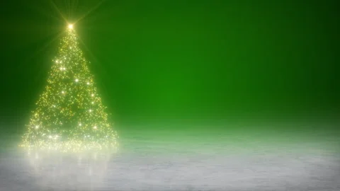 Video animated rotating Christmas tree o... | Stock Video | Pond5