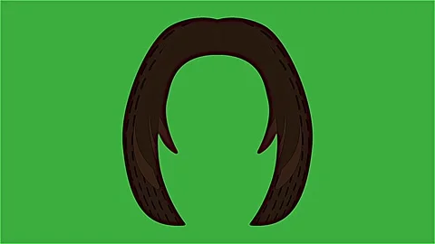 Video animation of a hair moving on a gr... | Stock Video | Pond5